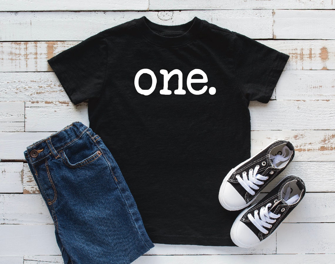 One Birthday Shirt / Boys 1st Birthday / 1 Birthday Shirt / One Year ...