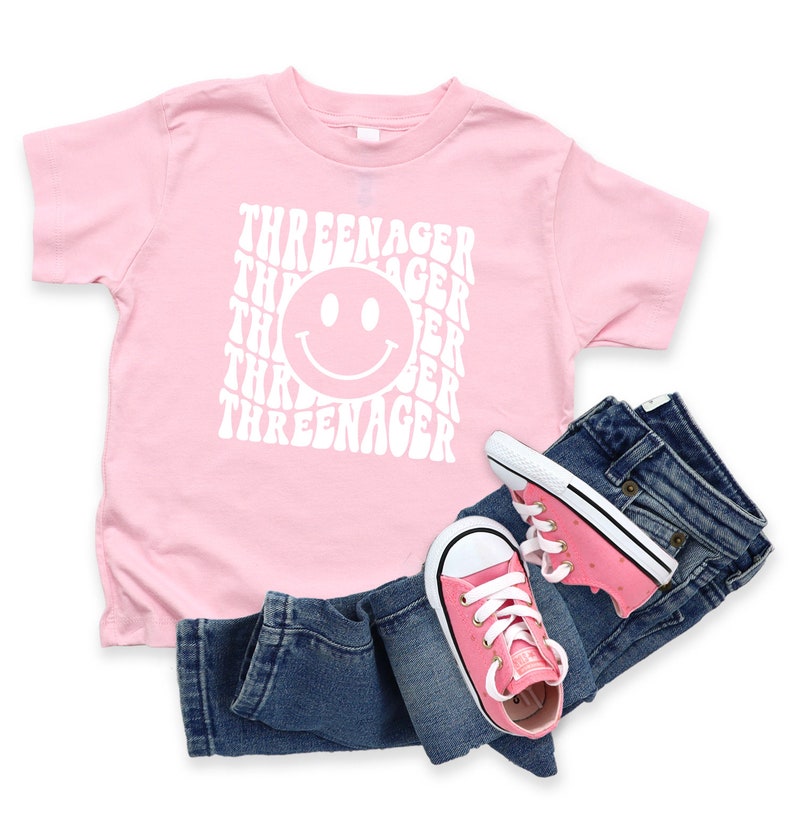 Threenager / Girls 3rd Birthday Shirt / Threenager Birthday - Etsy