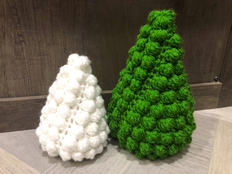 Crochet Plush Bobble Trees - Etsy