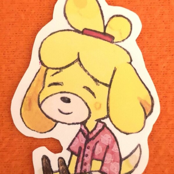 Isabelle Sticker - Etsy