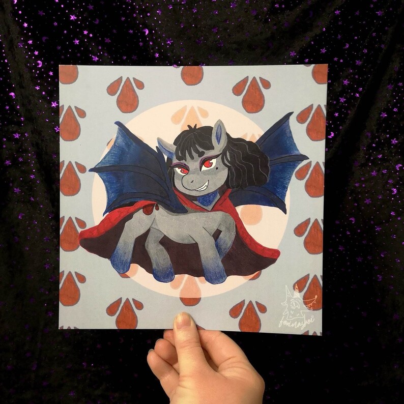 MLP My Little Pony Sangrine Blackwing Halloween Spooky Vampire Gothic ...