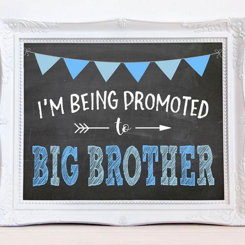 I'm Going to Be a Big Brother Baby Announcement Sign | Etsy