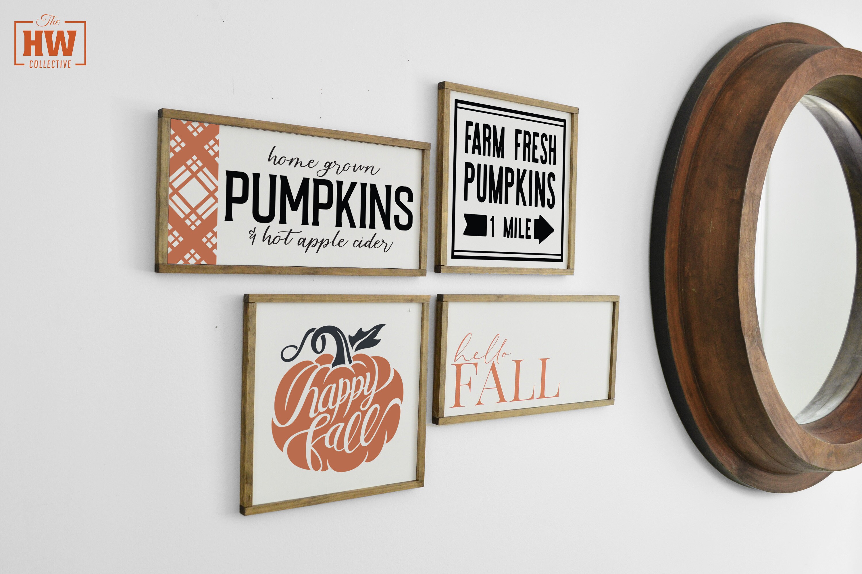Happy Fall Sign, Farmhouse Fall Decor, Wooden Fall Sign, Rustic Fall ...