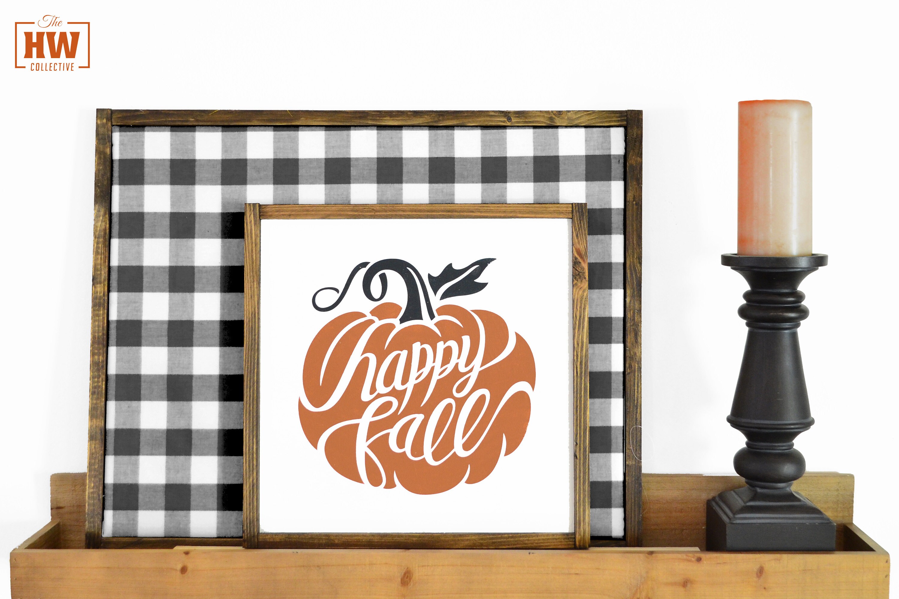 Happy Fall Sign, Farmhouse Fall Decor, Wooden Fall Sign, Rustic Fall ...