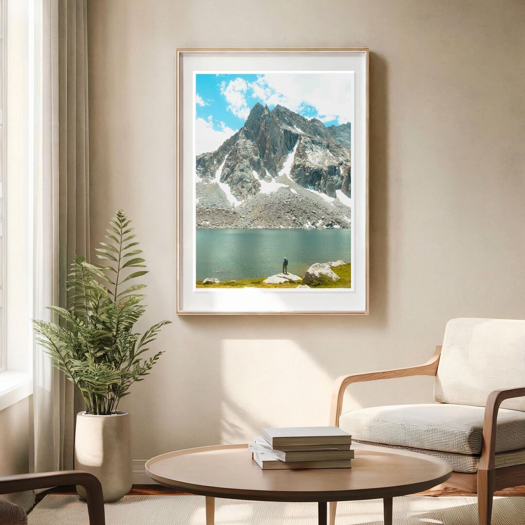 Hungry Packer Lake Photo Print: Vintage Eastern Sierra Mountain ...