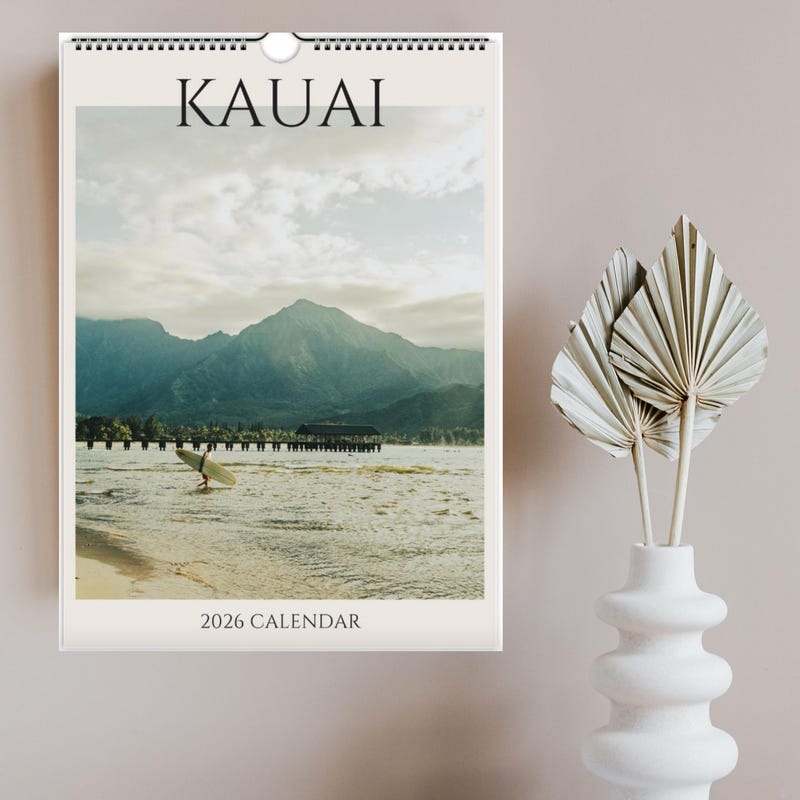 Vintage Hawaii Calendar - Etsy