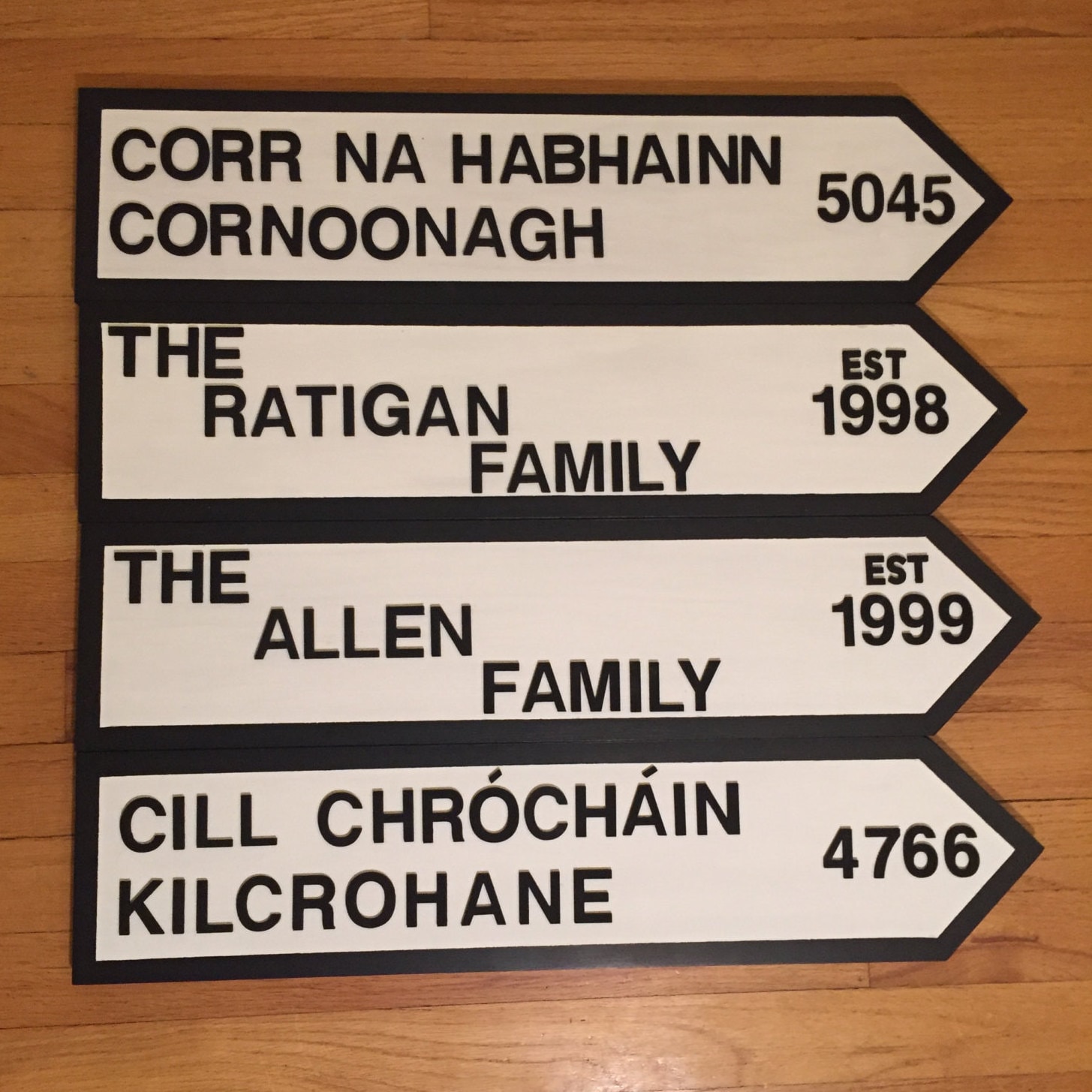 CUSTOM Irish Street Sign, Road Sign in Ireland, Irish Road Sign ...