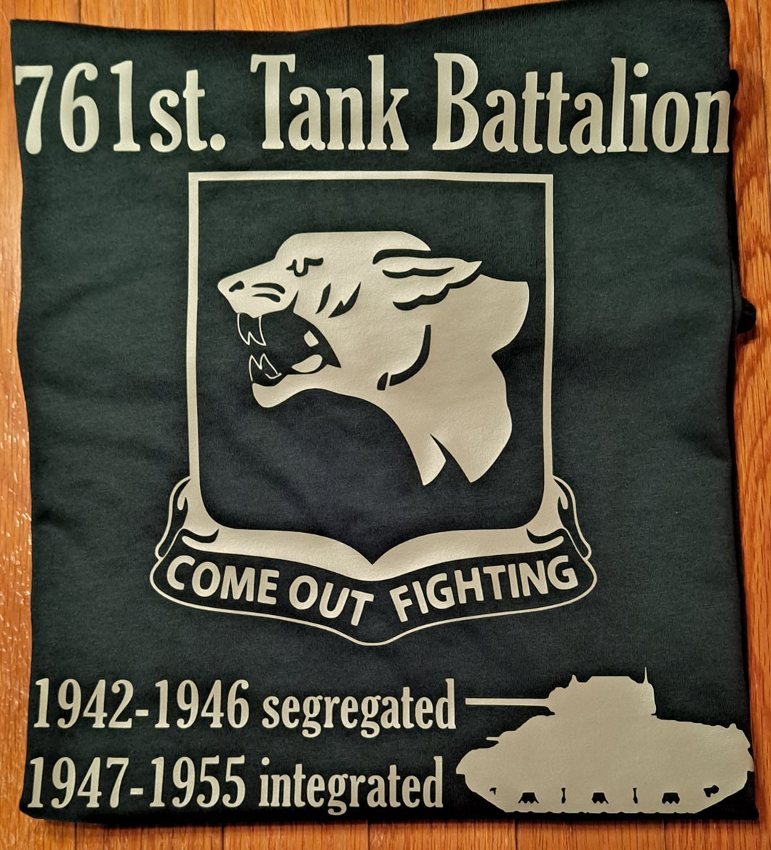 761st. Tank Battalion T-shirt - Etsy