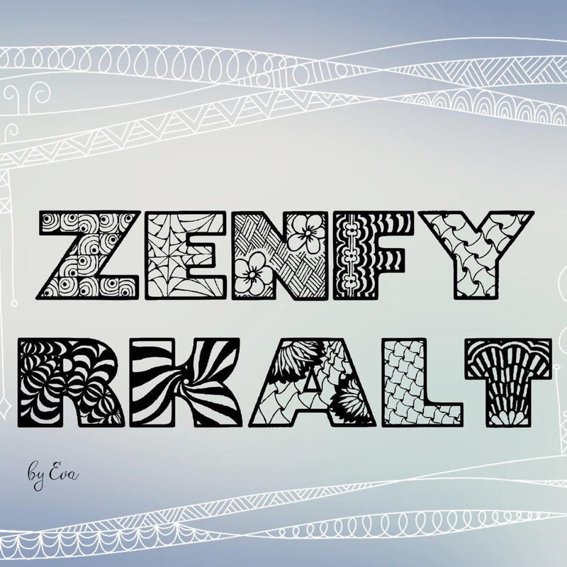 Zentangle Inspired - Etsy