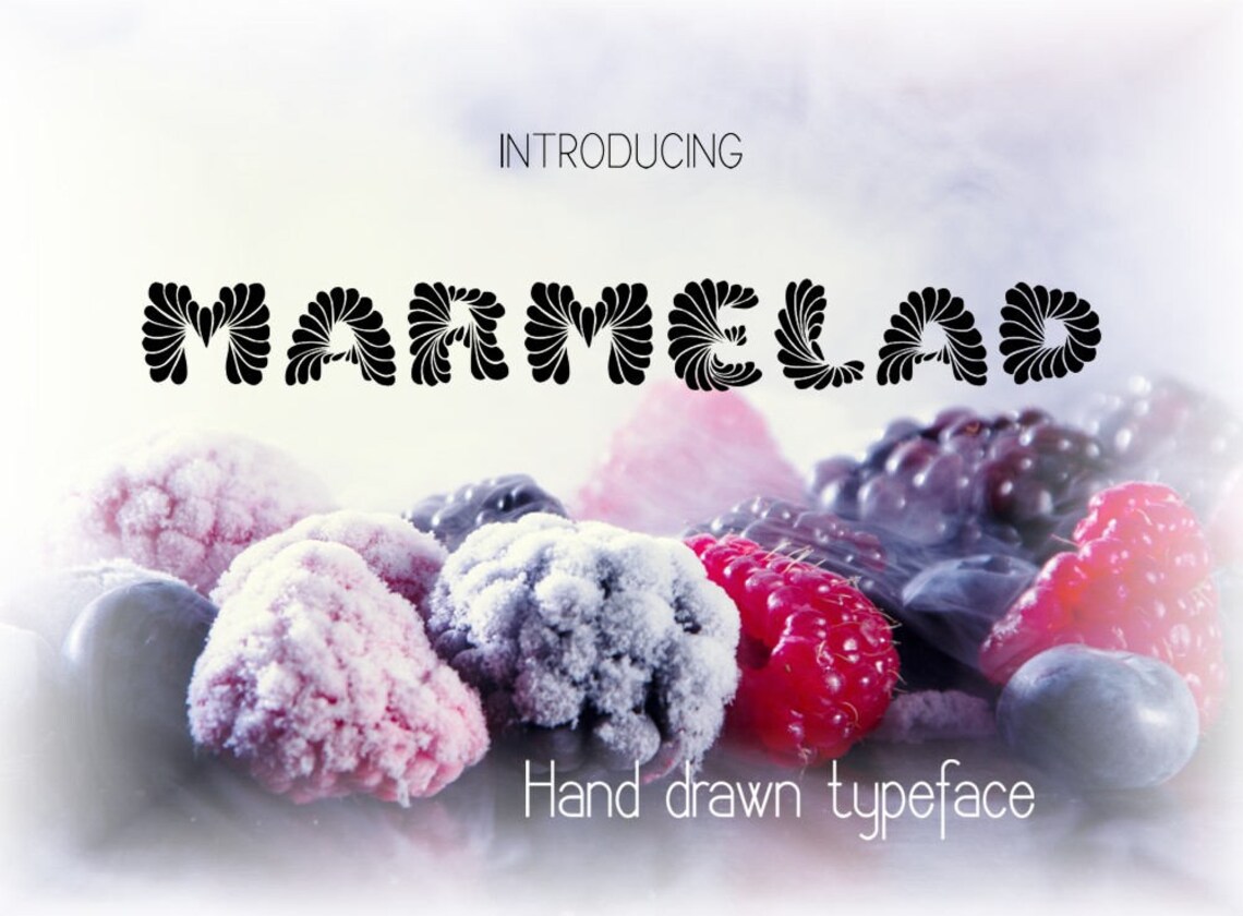 Font Marmelad Font Hand Drawn Typeface Hand Sketched Font - Etsy Ireland