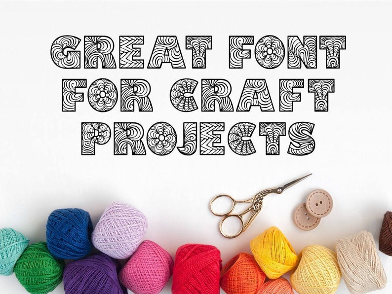 Hand Drawn Font, Fonix Font, Monogram, Initials, Capital Letters, Hand ...