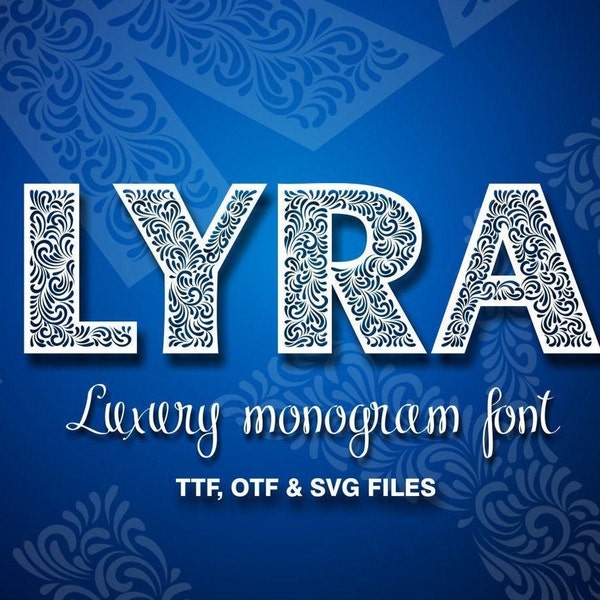 Lyra Svg - Etsy