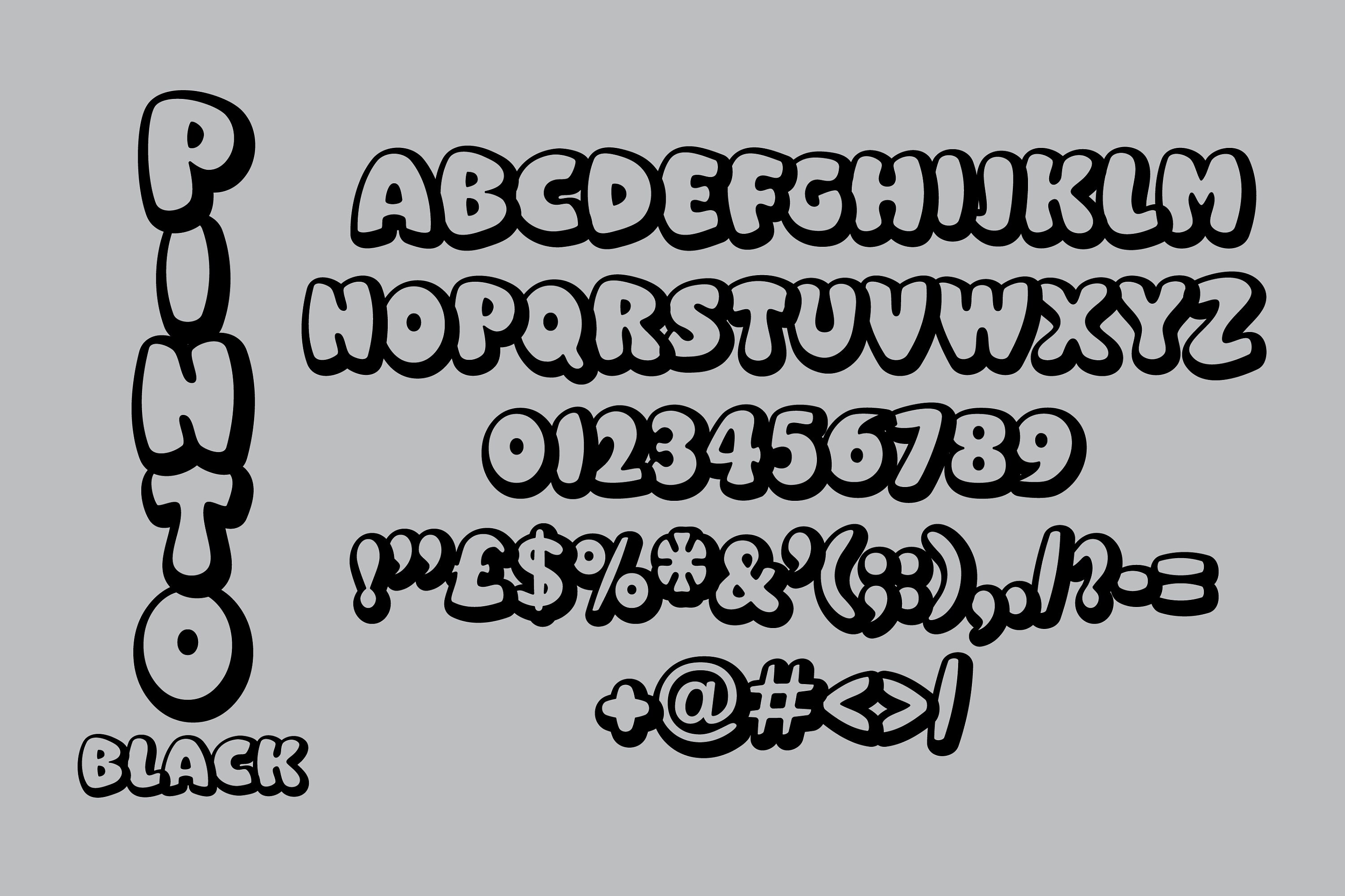 Pinto Color SVG Font Cutout Font Commercial Use TTF OTF - Etsy