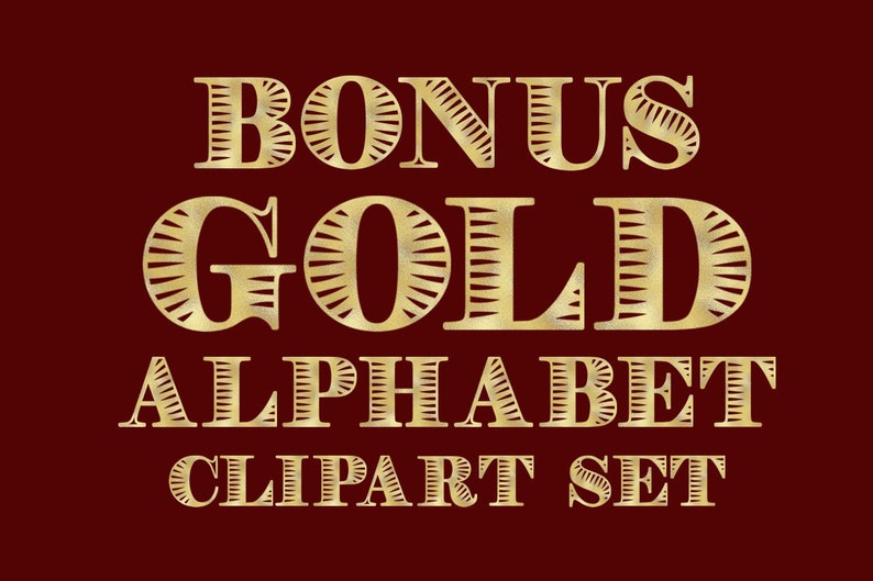 Cytar Font Ttf Otf Svg Png Jpg Eps Files Bonus Gold | Etsy