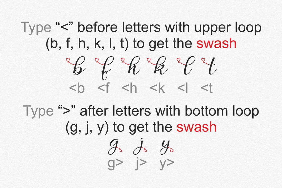 Hebydia Font Handwritten Font Calligraphy Script Hand - Etsy