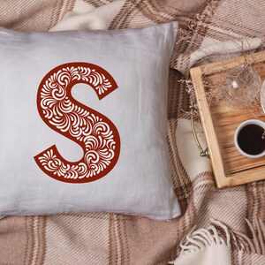 Lyra Font, Luxury Monogram Font, Uppercase Font, Hand Drawn Typeface ...