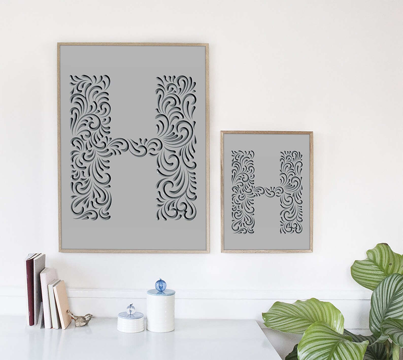 Lyra Font Luxury Monogram Font Uppercase Font Hand Drawn - Etsy Ireland