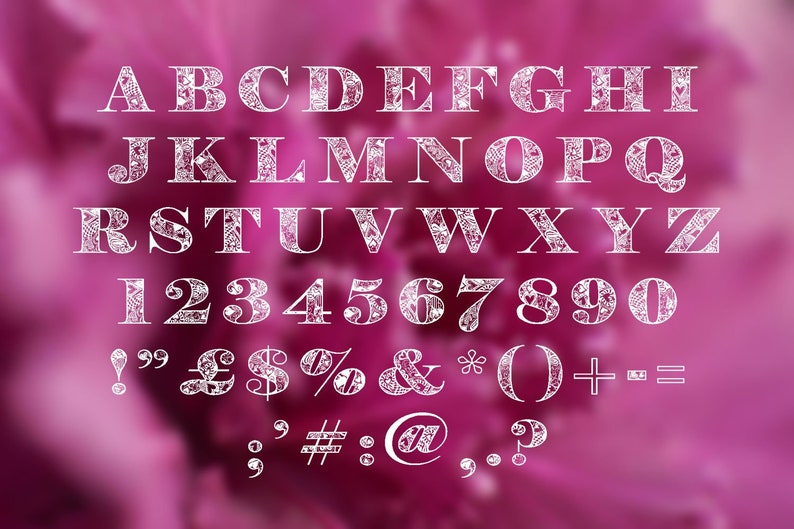 Hart Uppercase Font, Hand Crafted Typeface, Ttf, Otf, Png, Svg, Eps ...