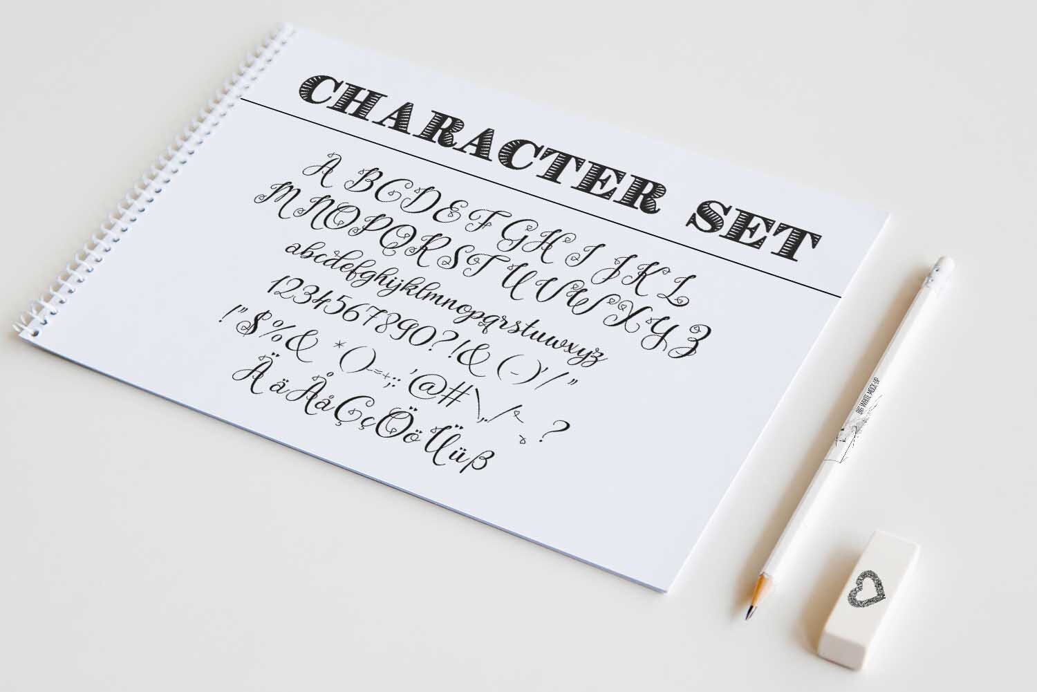 Hebydia Font, Handwritten Font, Calligraphy, Script, Hand Writing ...