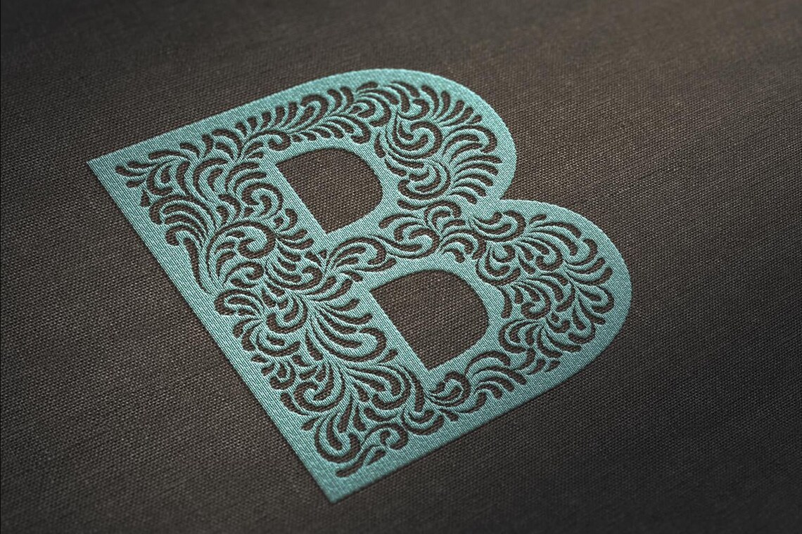 Lyra Font Luxury Monogram Font Uppercase Font Hand Drawn | Etsy Ireland