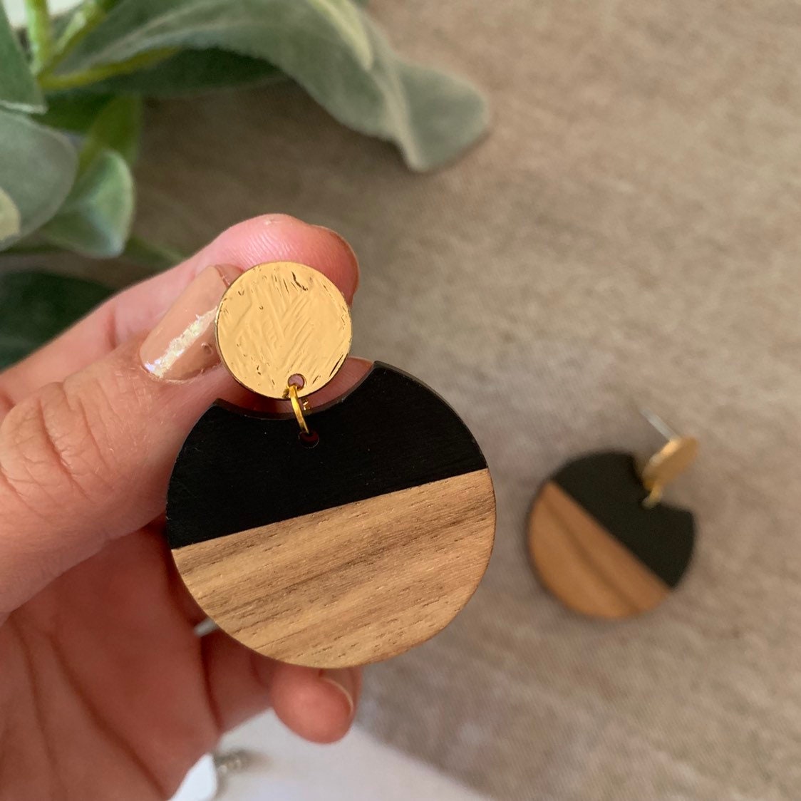 Acrylic Earring Collection // Modern Statement Earrings // Acrylic ...