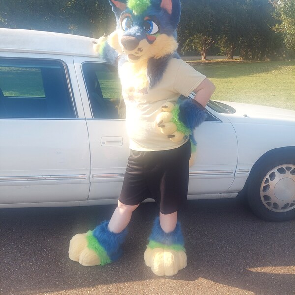 Bluey Fursuit - Etsy