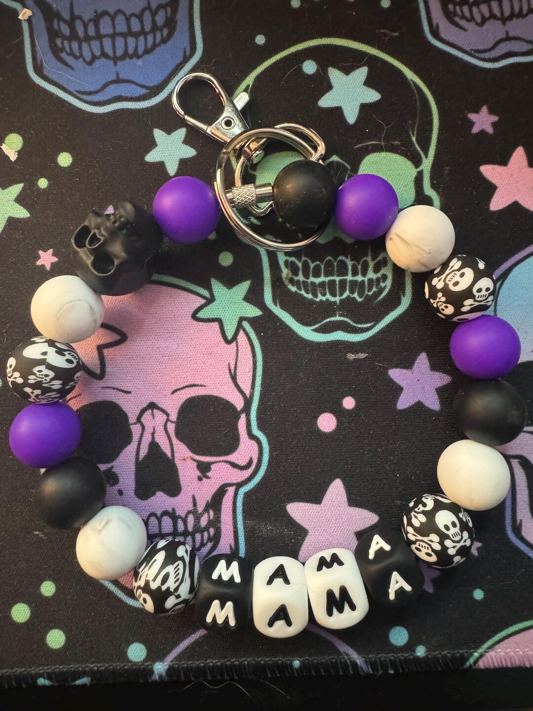 Spooky Word Key Rings - Etsy