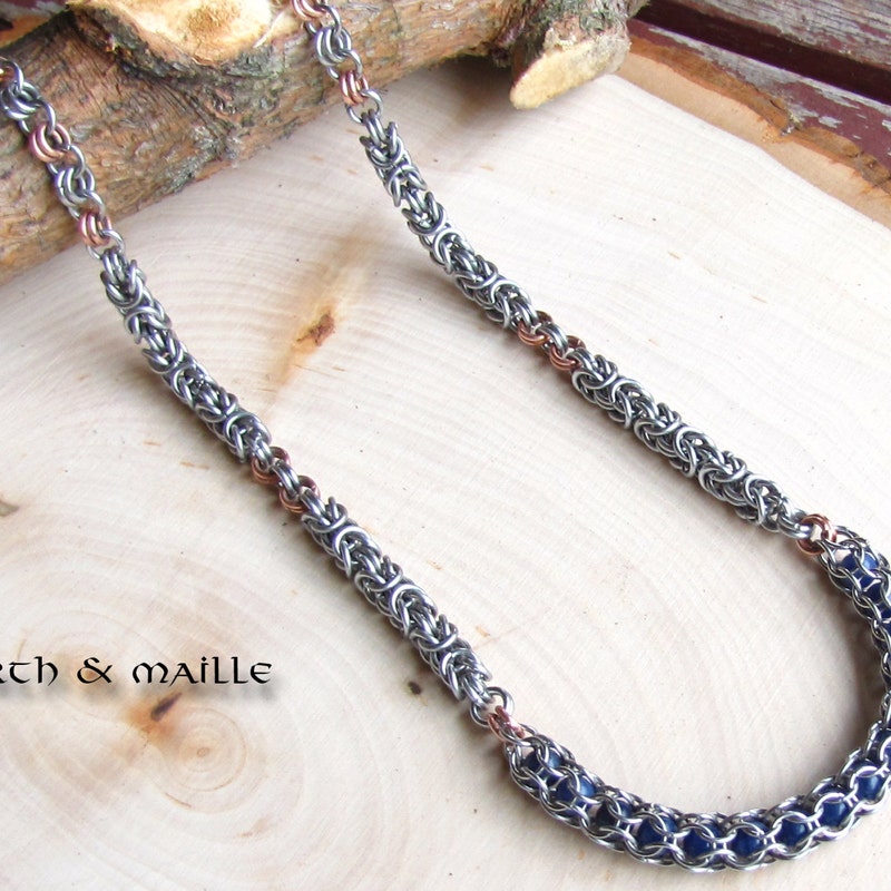 Chainmail Necklace - Etsy