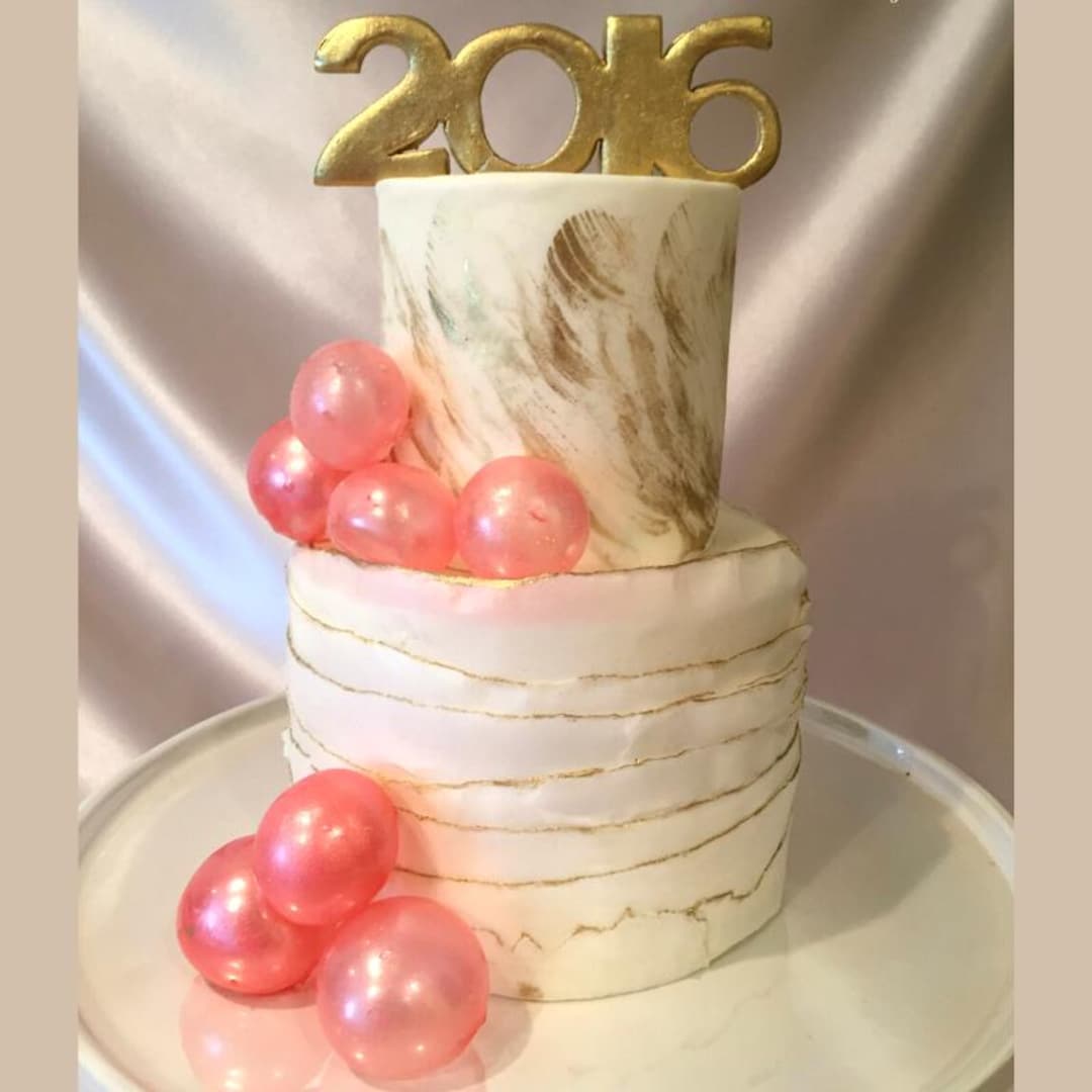 Edible Gelatin Bubbles Set of 20 Birthday Cakes, Baby Shower Cakes, New ...