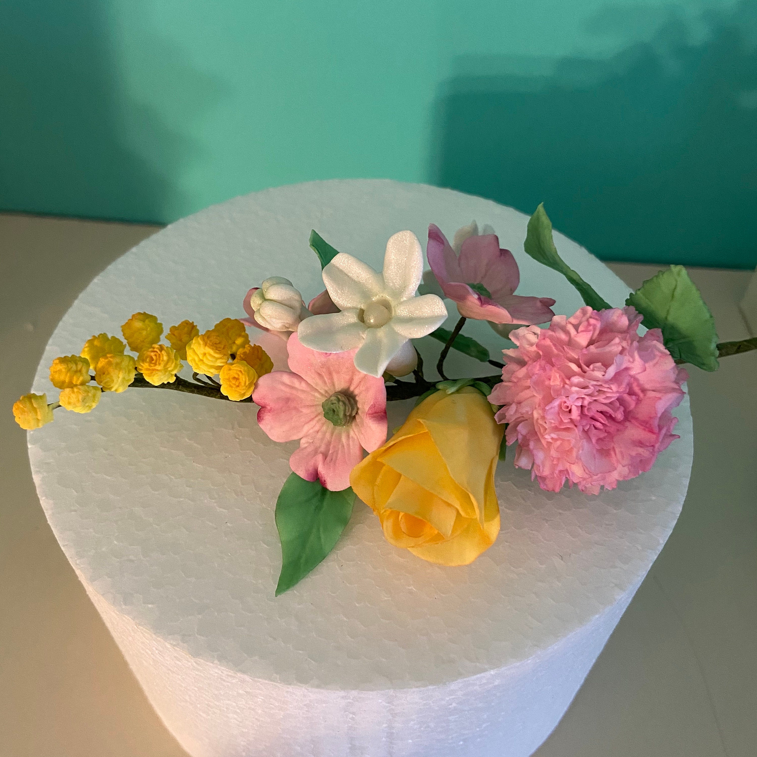 Small Spring Floral Spray, Sugar Flowers - Etsy