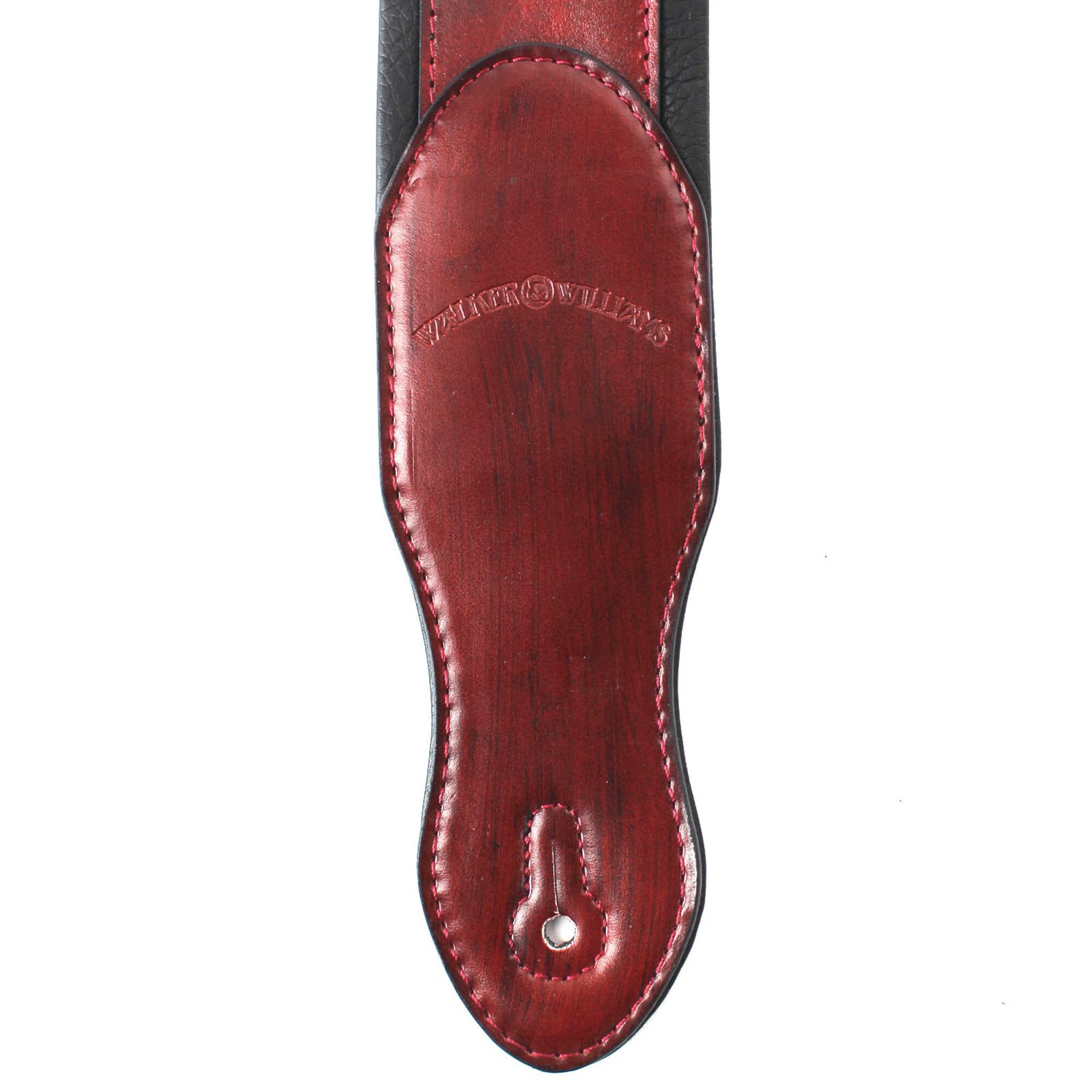 Mahogany Brown Full Grain Center Block Carving Leather Padded - Etsy