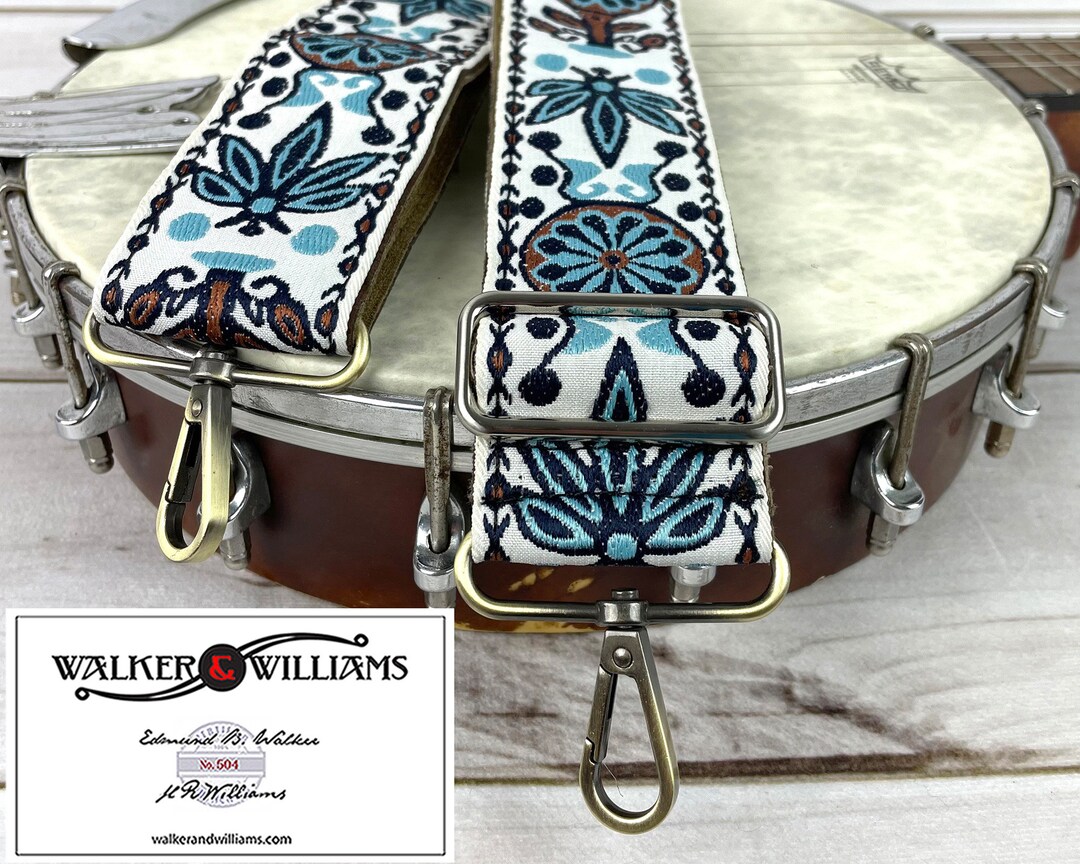 Walker and Williams HBAN-40 Vintage Series Plush Back White Lotus ...