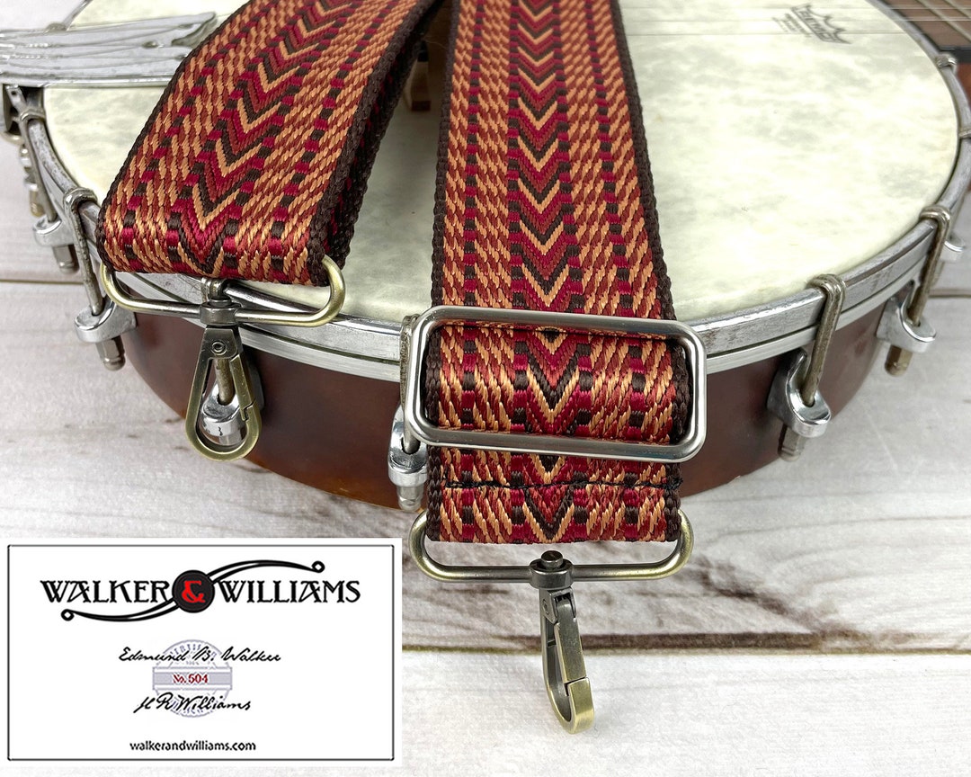 Walker and Williams HBAN-34 Vintage Series Earthy Red Kaleidoscope ...