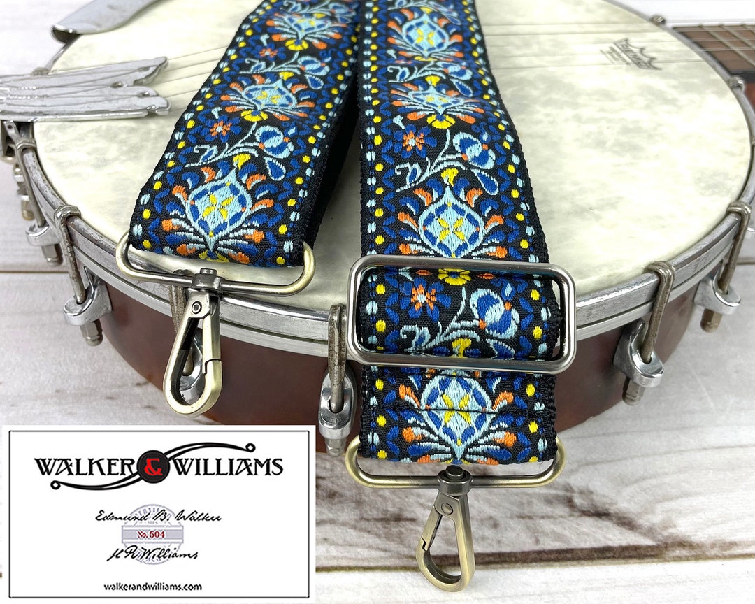 Walker and Williams HBAN-29 Vintage Series Blue Cheer Mandala Woven ...