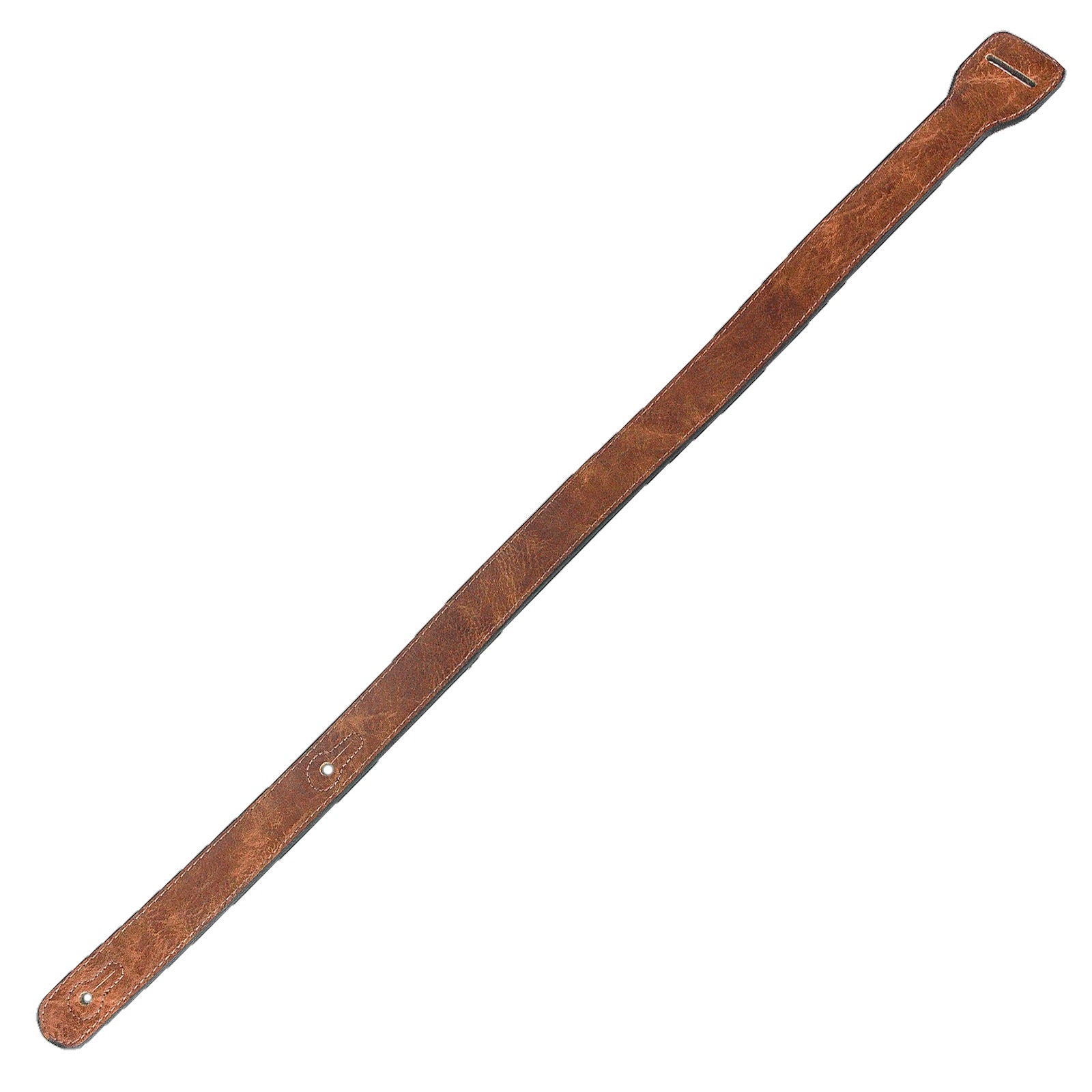 Chestnut Leather Guitar Strap Extender Lengthens W&W Straps and Many ...