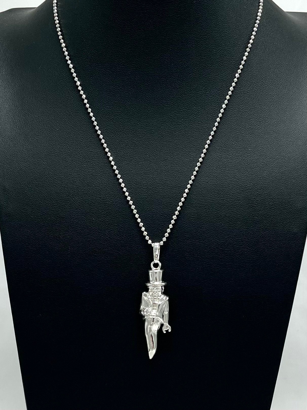 Sterling Silver Large Italian Corno Gobbo Pendant - Etsy