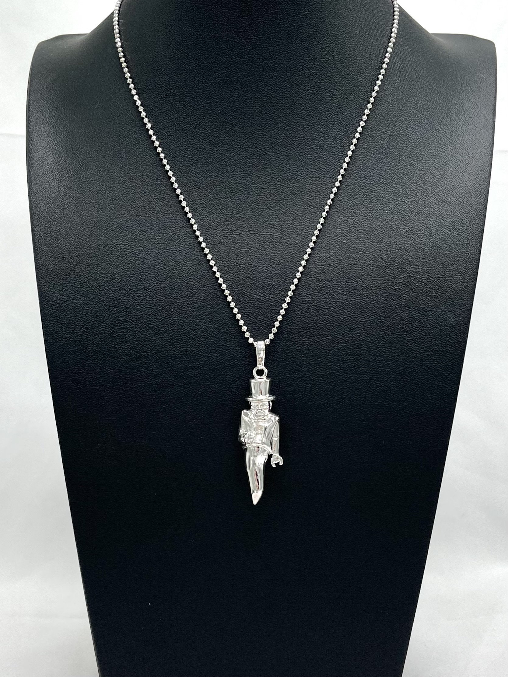 Sterling Silver Large Italian Corno Gobbo Pendant - Etsy