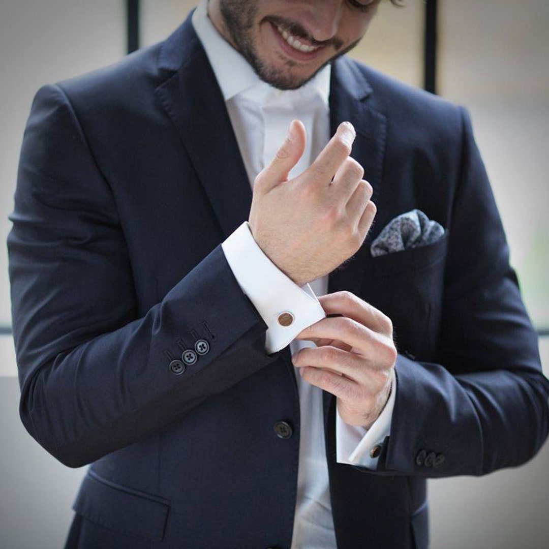 Personalized Groomsmen Cufflinks for Groom Cufflinks Wood Cufflinks ...