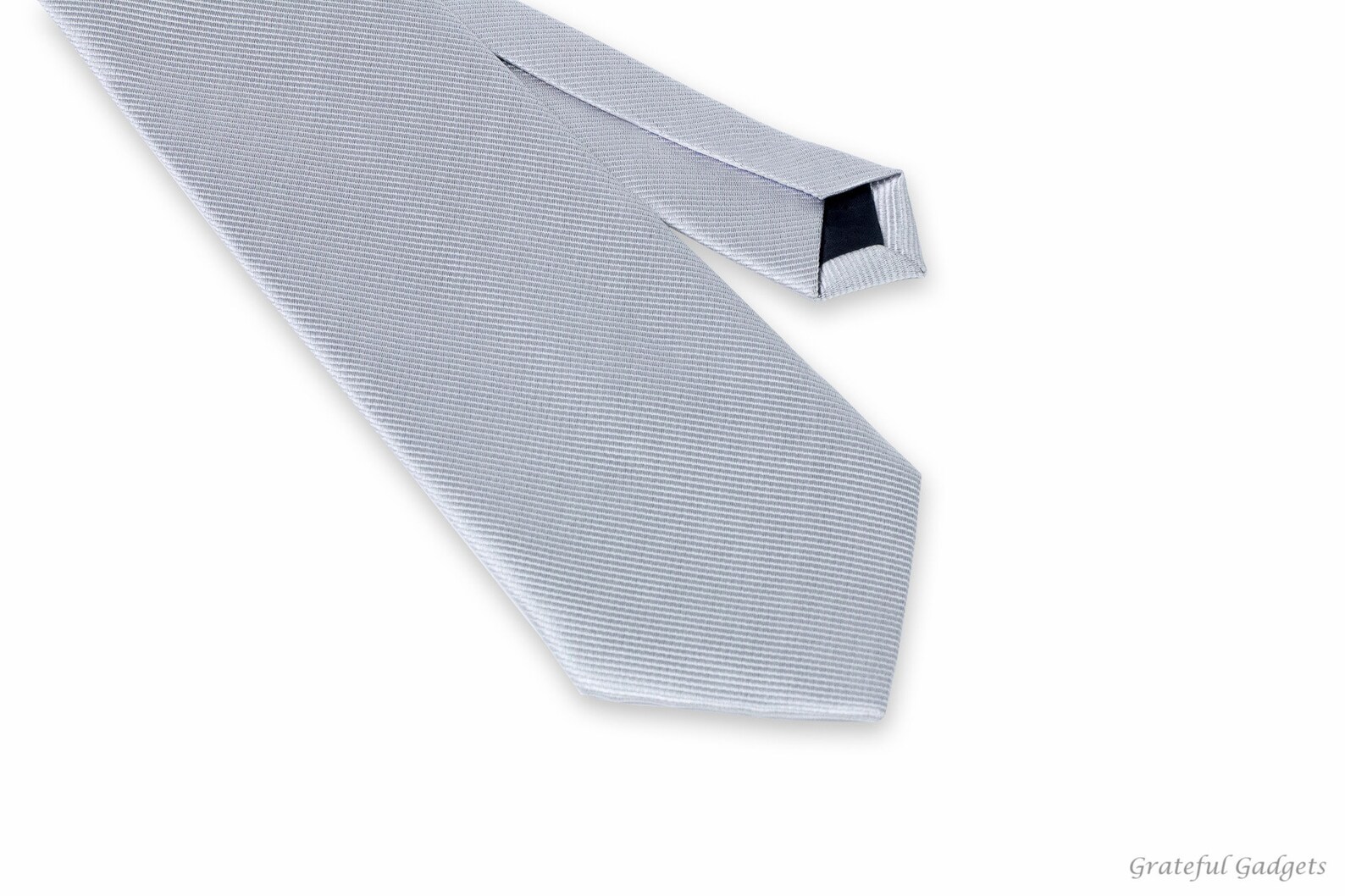 Groomsmen Tie Solid Silver Necktie 3 Inch Men's Ties Silk - Etsy
