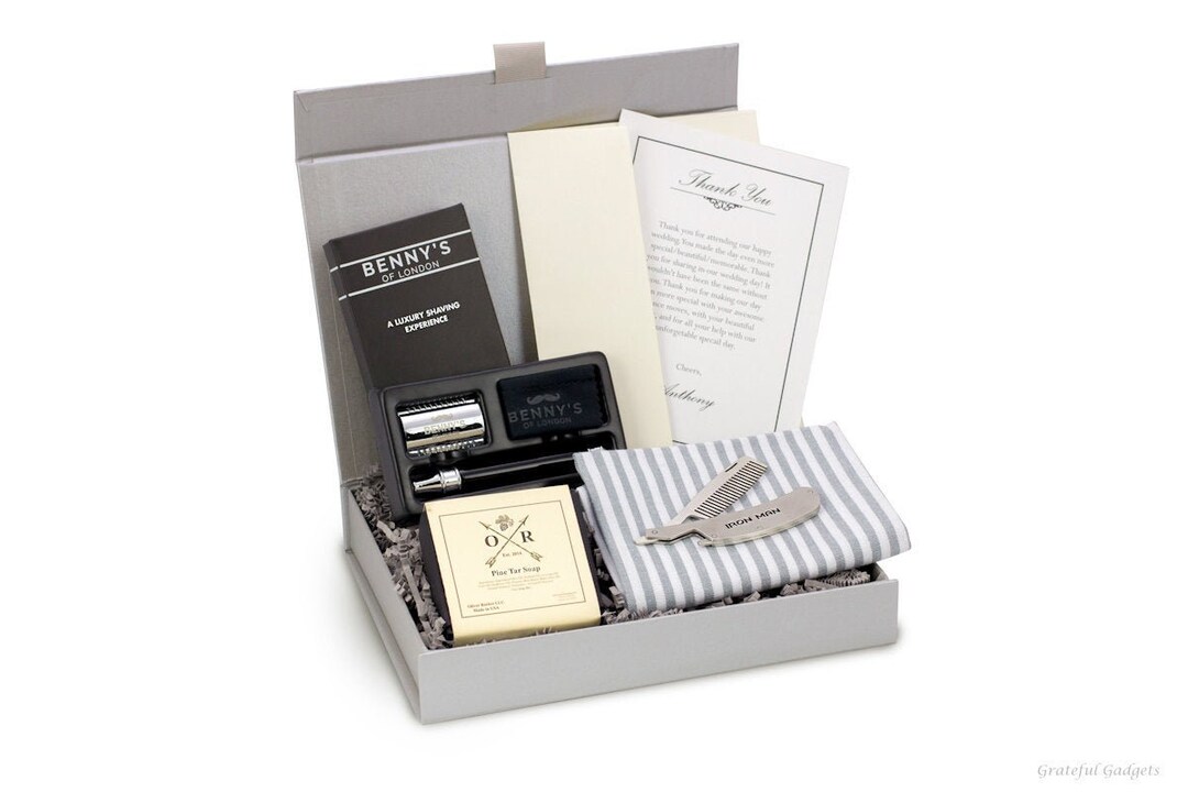 Graduation Gift for Him, Fraternity Gift Box Gift Set, Card, Beard Kit ...