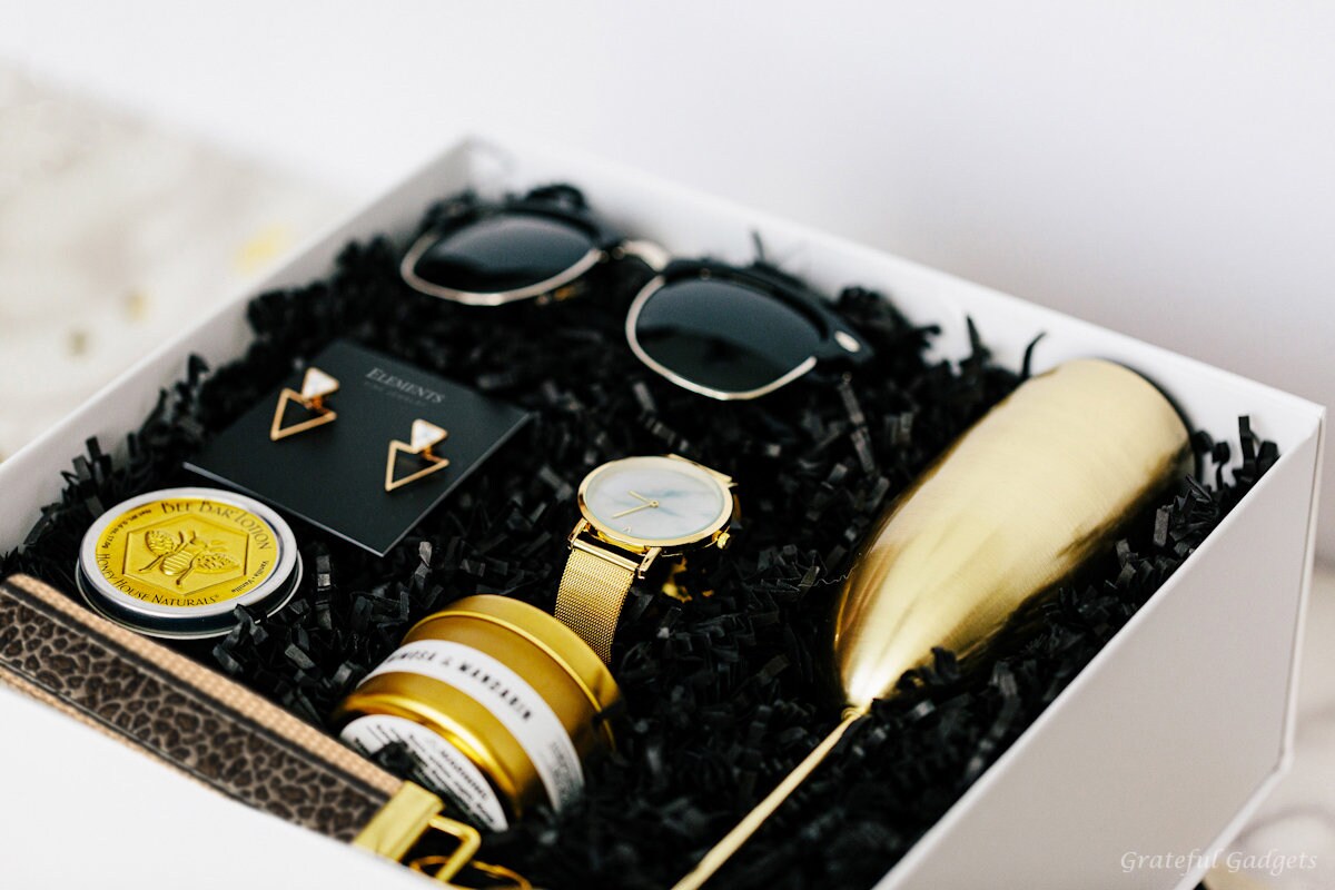 Women's Gift Box Complete Women's Gift Set Gold | Etsy