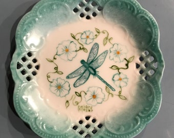 Dragonfly Dinner Plates - Etsy