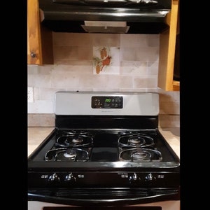 Custom Hand Painted Tiles Including Kitchen Back Splashes, Bathroom ...