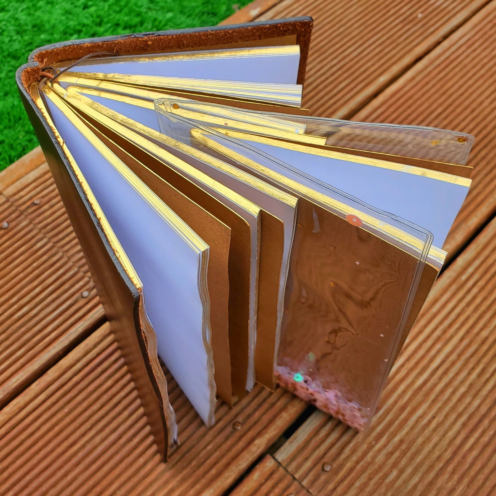 TRAVELERS NOTEBOOK INSERTS Gold Edge B6 A5 Standard Blank | Etsy