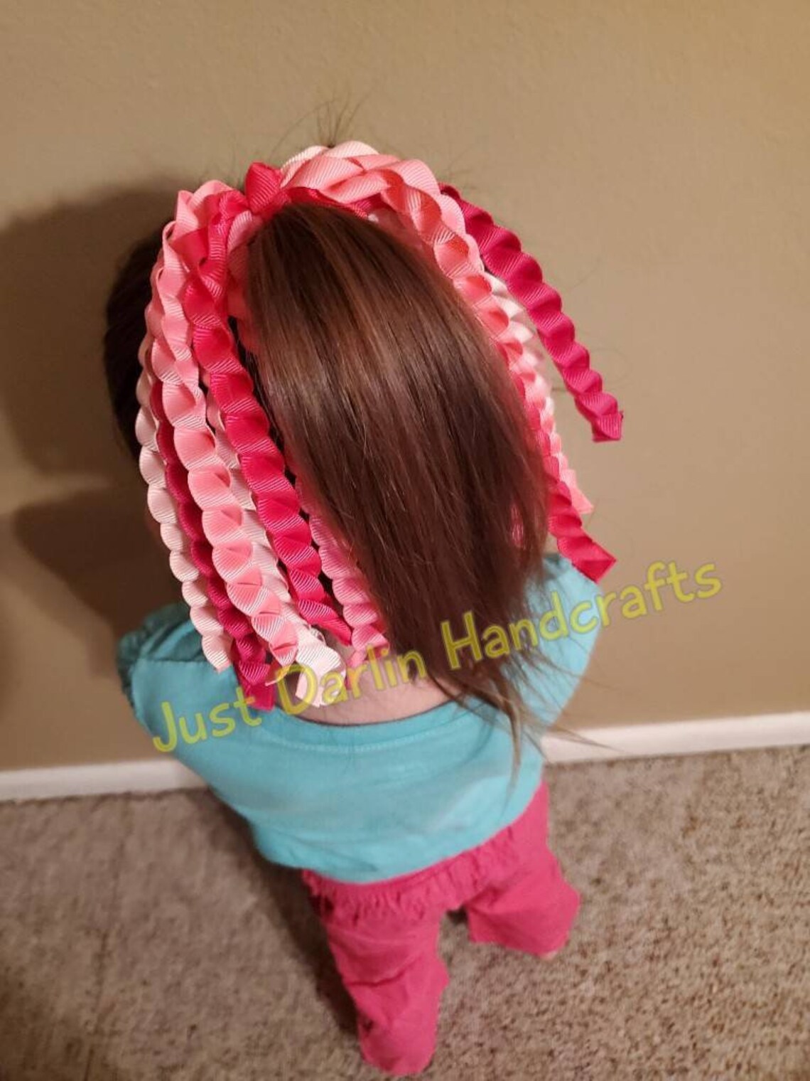 Hair Streamer Ponytail Streamer Ribbon Hair Tie Girls Bows | Etsy