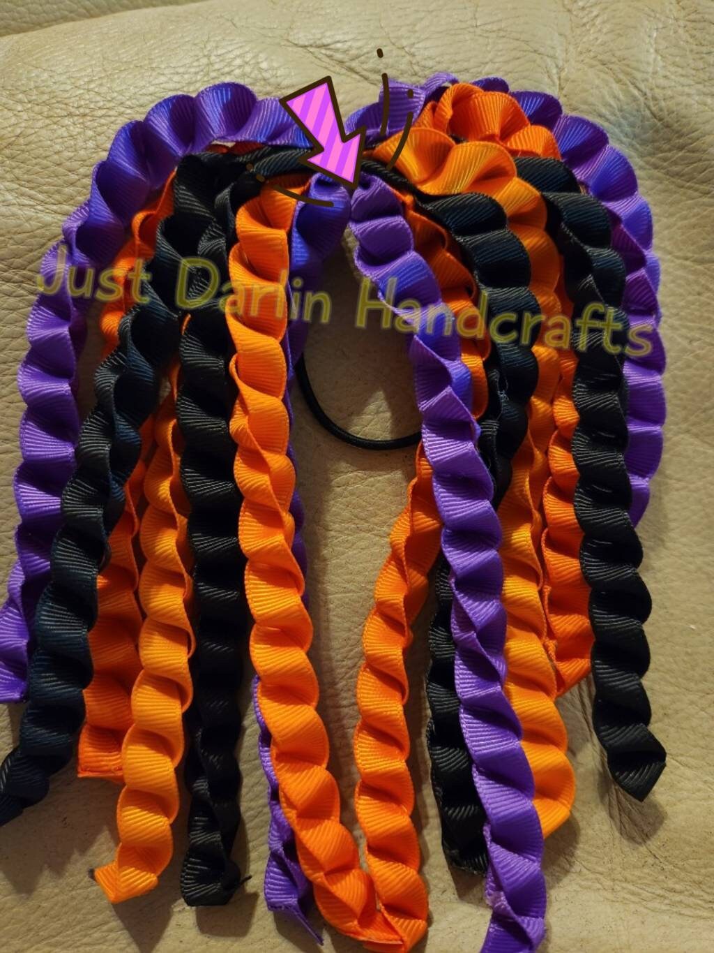 Halloween Hair Streamer, Girls Hair Accessory, Hair Bow - Etsy