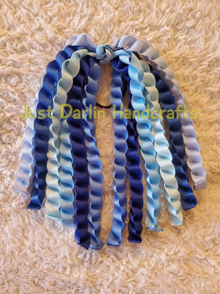 Hair Streamer, Ponytail Streamer, Ribbon Hair Tie, Girls Bows, Ponytail ...