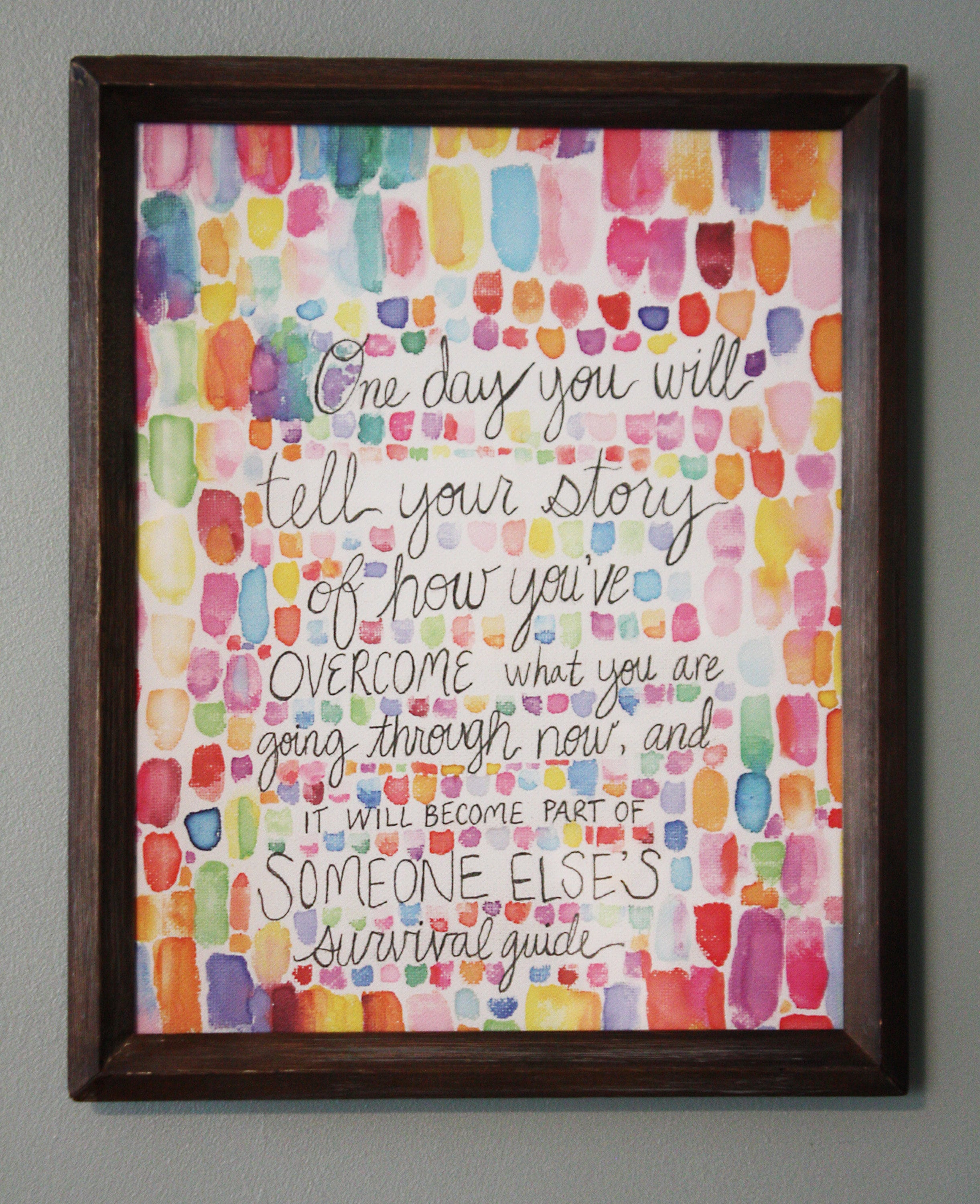 Survival Guide Poster - Etsy