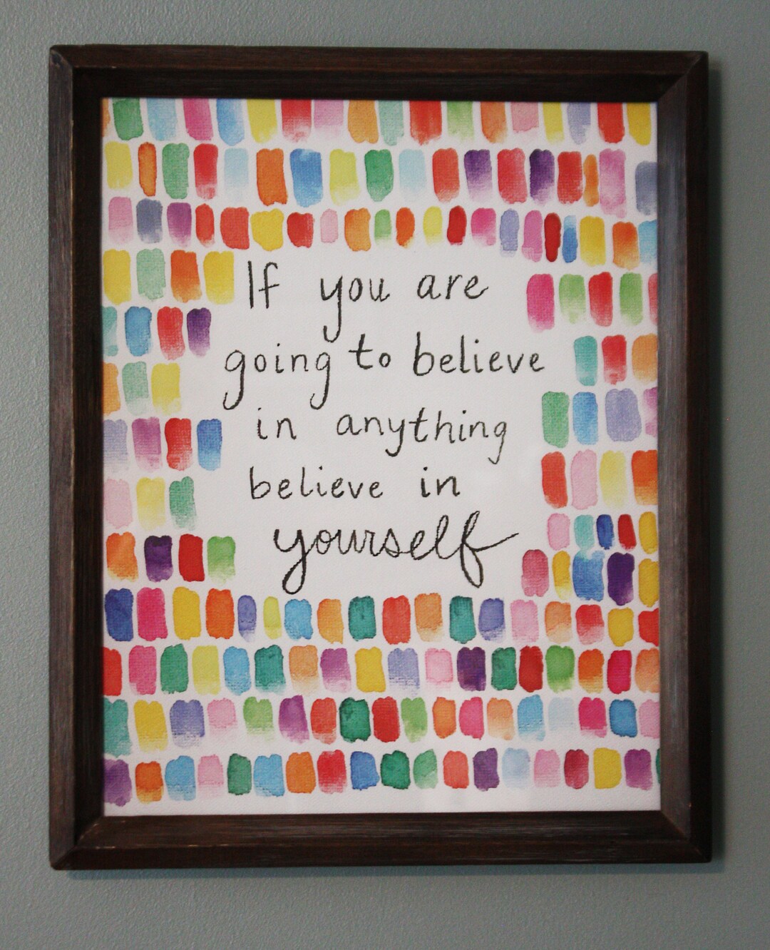 Believe in Yourself Poster - Etsy
