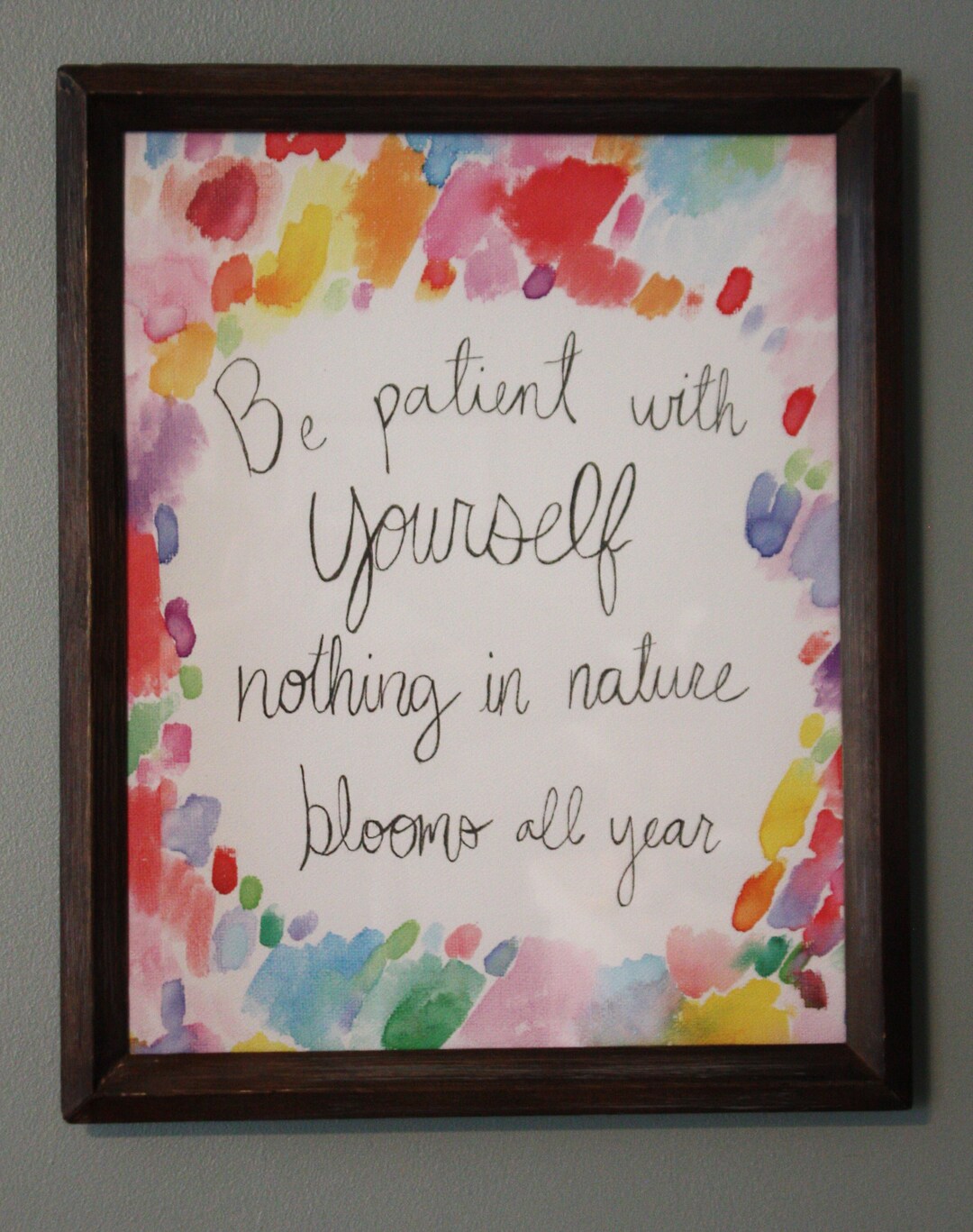 Be Patient Poster - Etsy